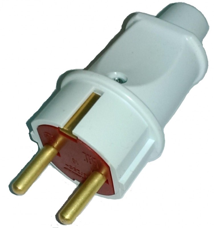Вилка штепсельная В16-005 с\з